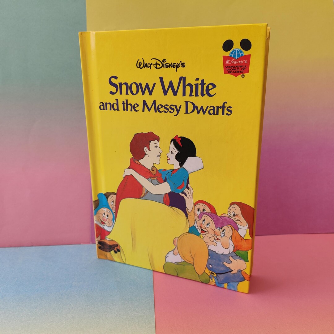 Vintage Snow White and the Messy Dwarfs 1984 Disney's Wonderful World ...