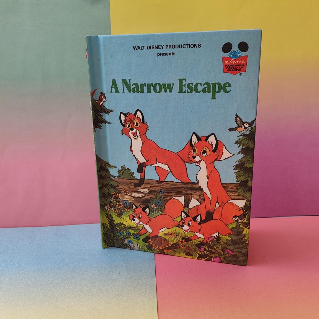 A Narrow Escape | Fox and the Hound 1984 Disney's Wonderful World of ...