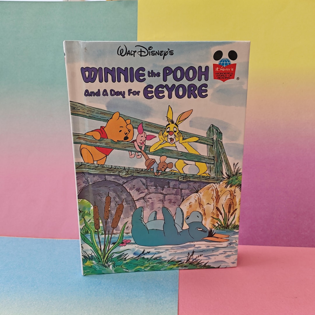 Vintage Winnie the Pooh and the Day for Eeyore 1983 Disney's Wonderful ...