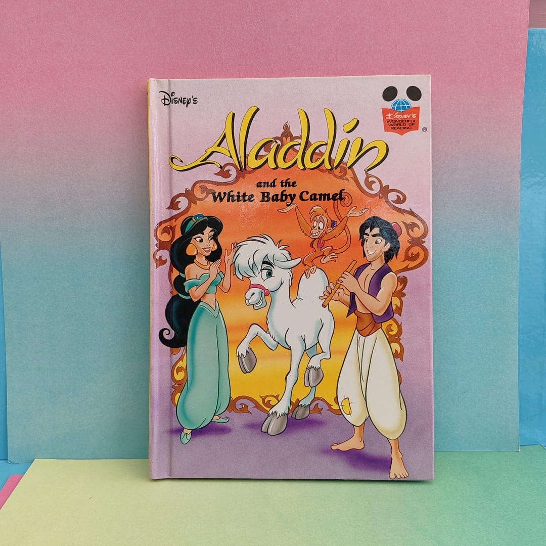 Vintage Aladdin and the White Baby Camel 1994 Disney's Wonderful World ...