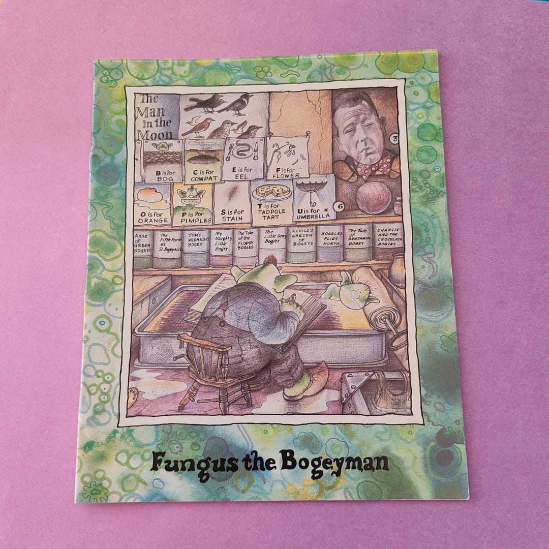 Vintage Fungus the Bogeyman Note Book Exercise Book 1985 A5 Unused - Etsy
