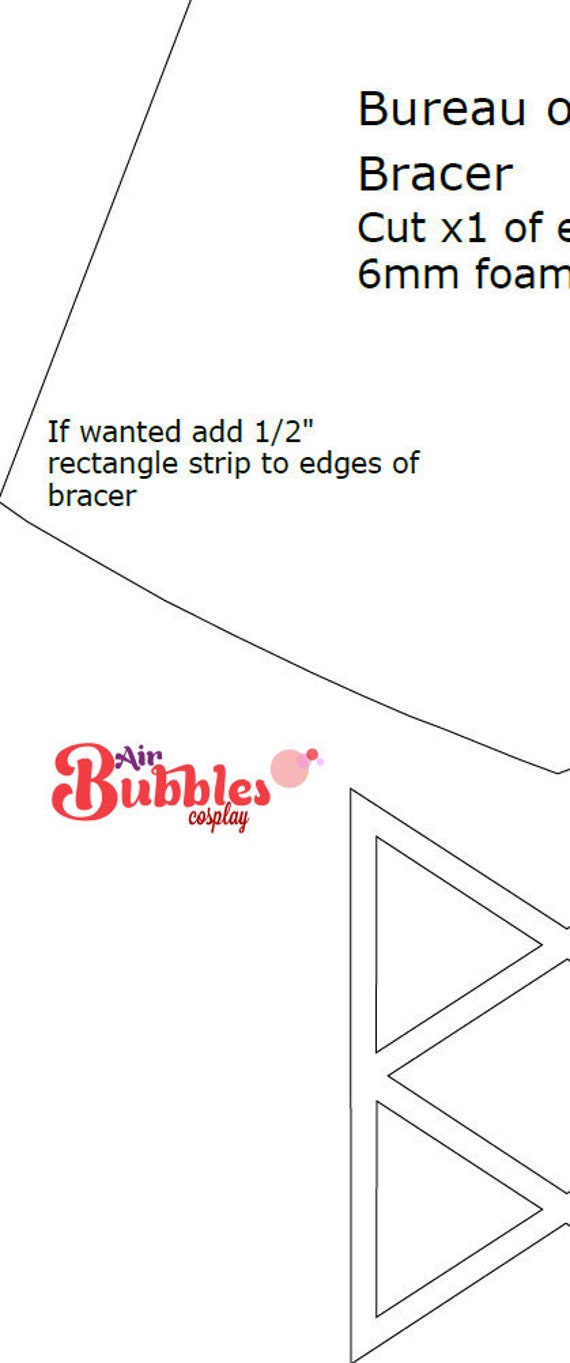 Bureau of Balance Bracer PDF/SVG pattern file The Adventure | Etsy