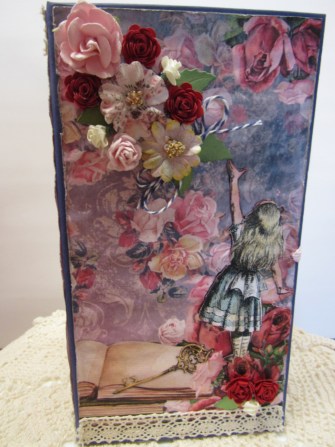 Junk Journal Alice in Wonderland - Etsy