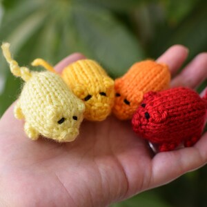 Red Knitted Toys, Orange or Yellow Pig Baby Toys, Stuffed Toy, Baby ...