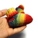 Rainbow Baby Socks Rainbow Striped Newborn Socks Stay-on - Etsy