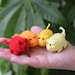 Red Knitted Toys, Orange or Yellow Pig Baby Toys, Stuffed Toy, Baby ...