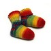 Rainbow Baby Socks Rainbow Striped Newborn Socks Stay-on - Etsy
