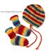 Rainbow Baby Socks Rainbow Striped Newborn Socks Stay-on - Etsy