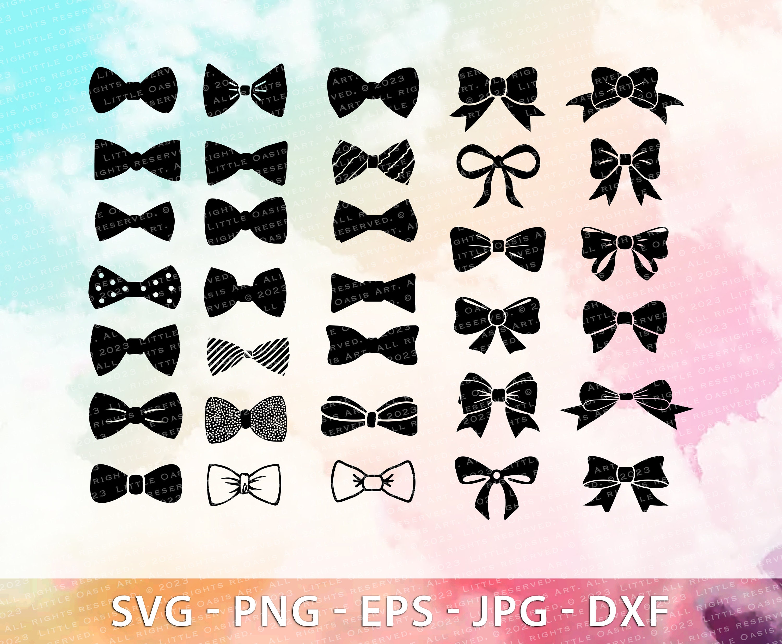 Bow Tie Svg , Bow SVG File , Bow Vector,bow Clipart, Bow Svg Bundle ...