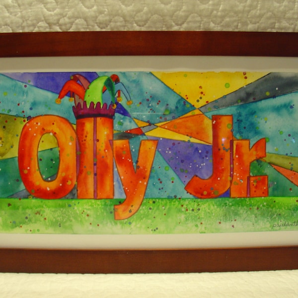 Name Paintings - Etsy