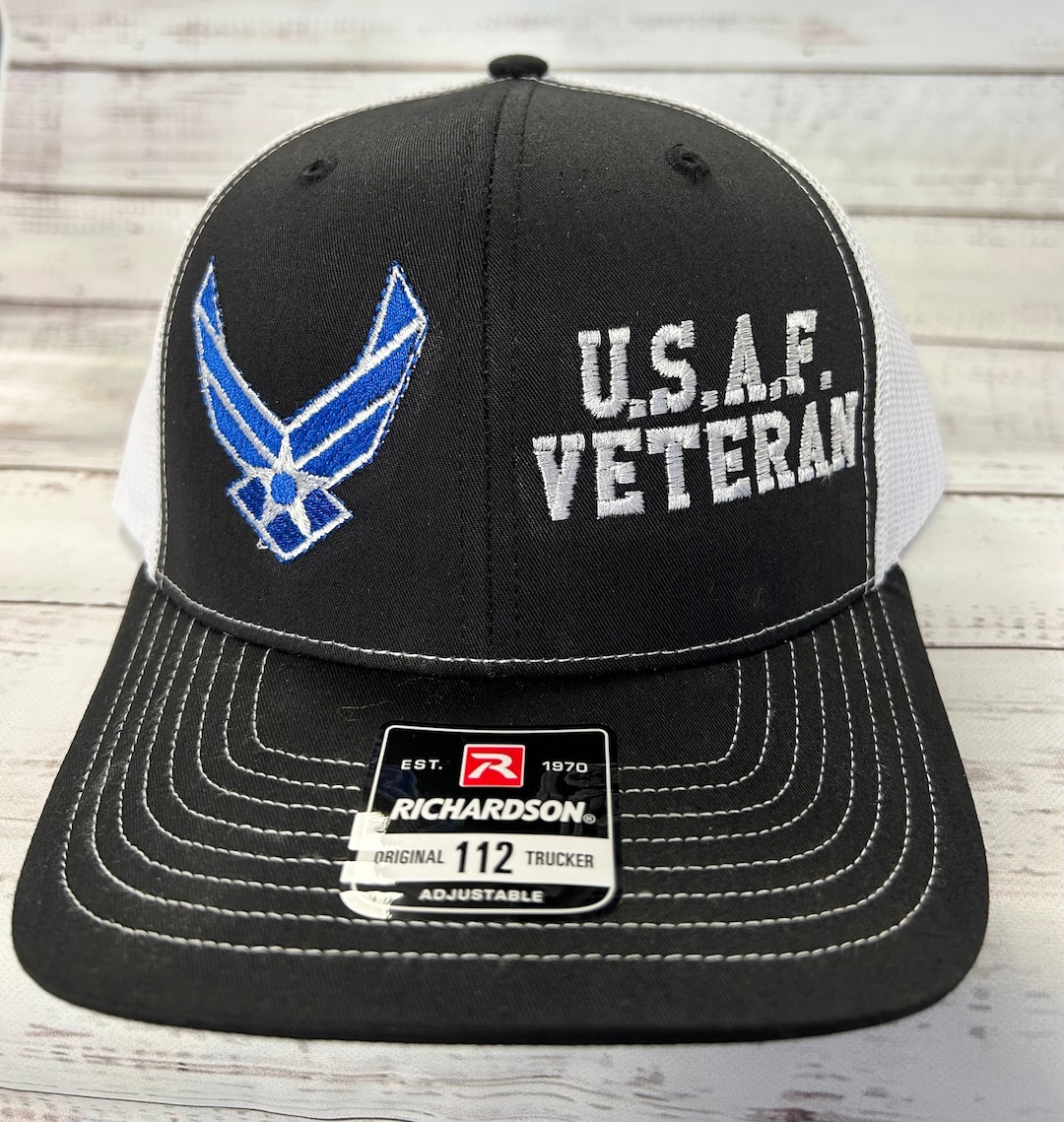 US Air Force Veteran Cap ~ USAF ~ Veteran ~ Retired - Etsy
