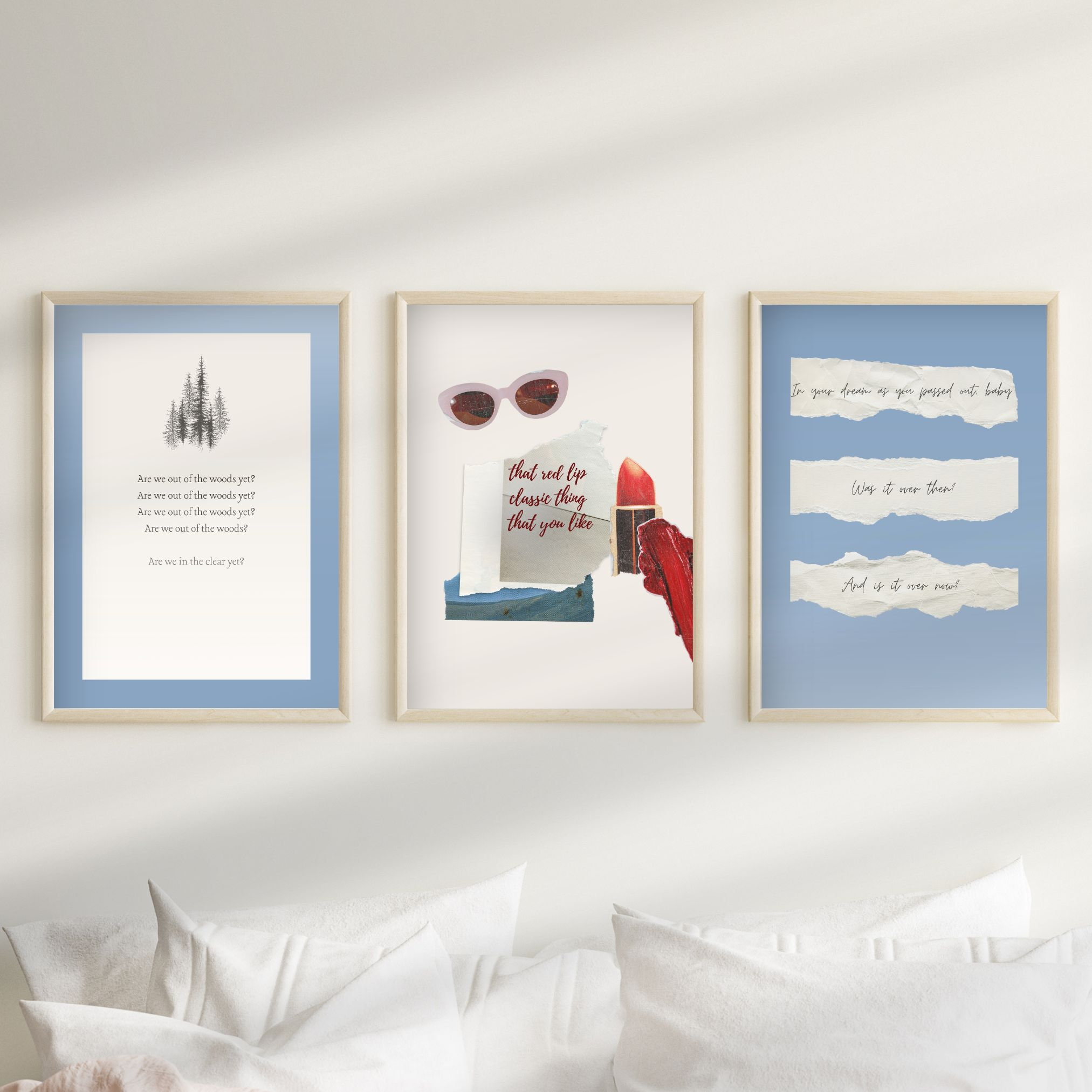 1989 Wall Art, Digital Download, Set of 3 Prints, Printable Wall Art ...