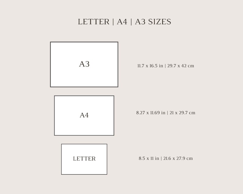 Printable Calendar 2024 | Monthly Planner 2024 | Sunday & Monday Start | A4 A3 Letter Size ...