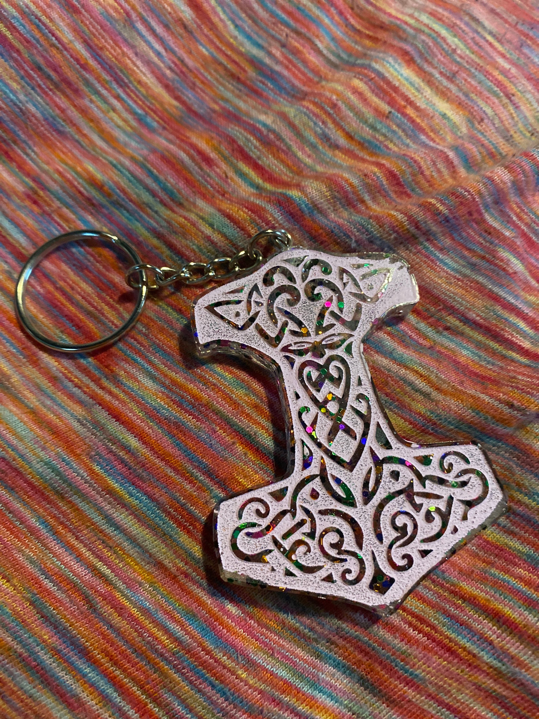 Mjolnir Keychain- Thor’s Hammer - Etsy