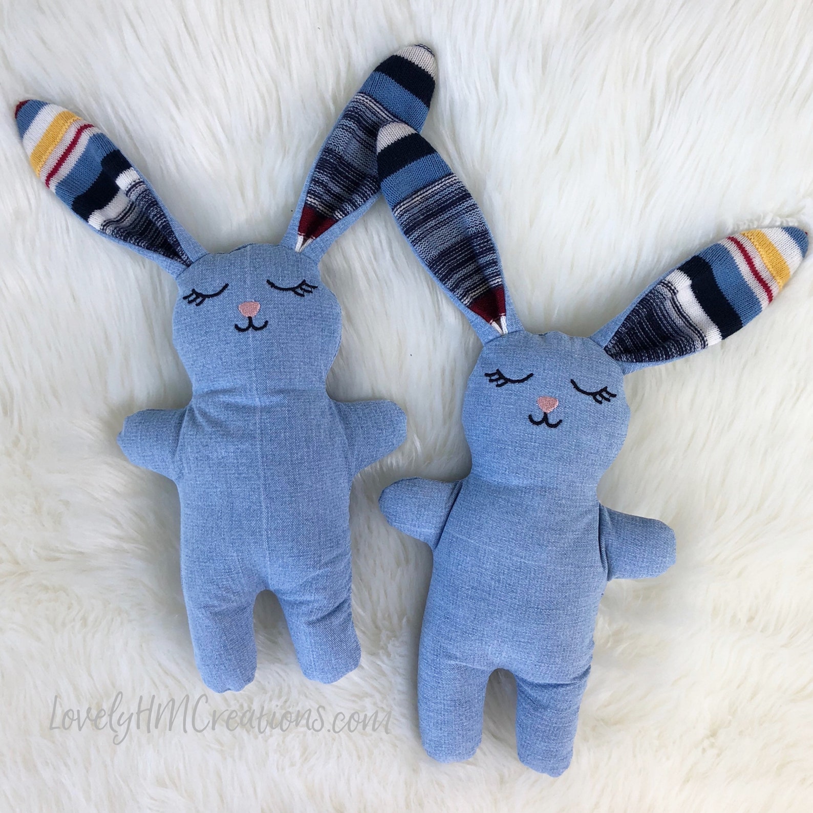 Keepsake Bunny Memory Bunny Personalized Easter Bunny - Etsy