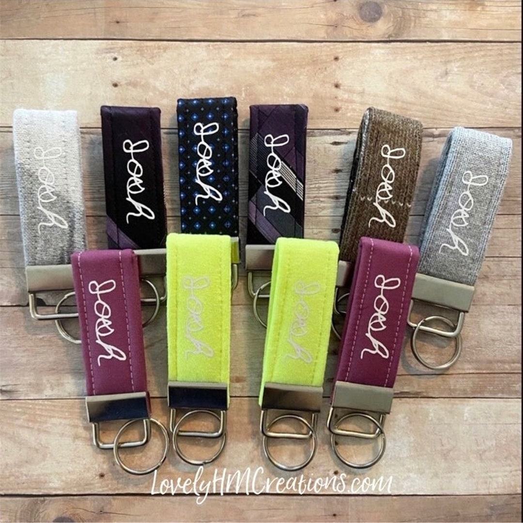 Memorial Key Fob, Handwritten Keychain, Memorial Keychain, Key Fob Made ...