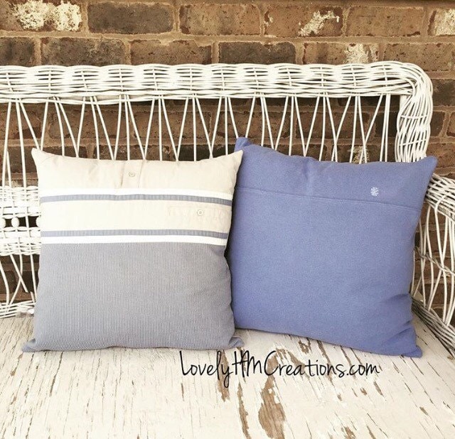 Memory Pillow Insert and Embroidery Message Keepsake Pillow | Etsy