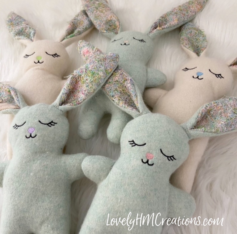 Keepsake Bunny Memory Bunny Personalized Easter Bunny - Etsy