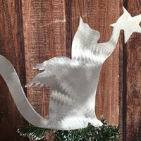 Kitty Kitty, Cat Angel Christmas Tree Topper, Holiday Decoration ...