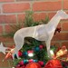 Greyhound Dog Christmas Tree Topper Holiday Decoration - Etsy