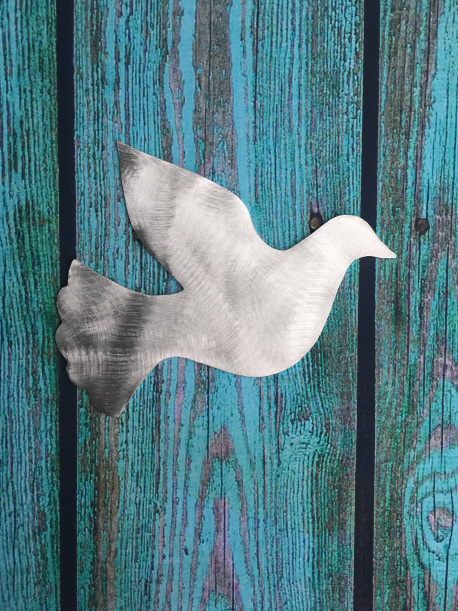 Dove, Christmas Tree Topper, Wall Hanging or Yard Stake, Handcrafted ...