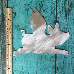The Flying Pig, Tree Topper, Wall Art, Yard Stake, Shelf Art, Wall ...