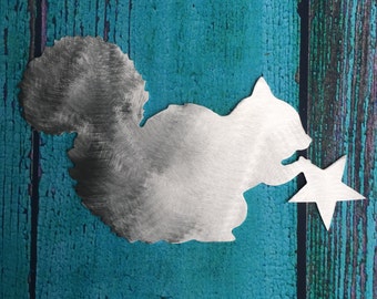 Fox Tree Topper Wall Hanging or Yard Stake Handcrafted | Etsy