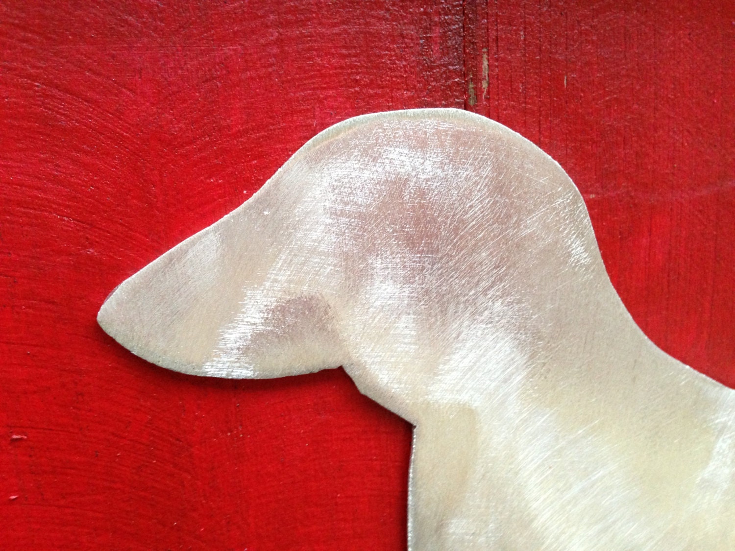 Metal Dachshund Weiner Dog Aluminum for Indoor Decor or - Etsy