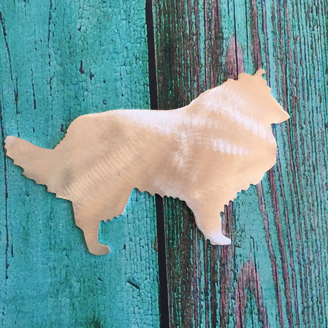 Shetland Sheep Dog, Sheltie, Dog, Silhouette, Metal, Christmas Tree ...