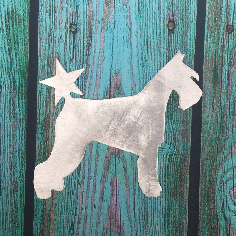 Standard Schnauzer, Dog Christmas Tree Topper, Mini Schnauzer, Holiday ...
