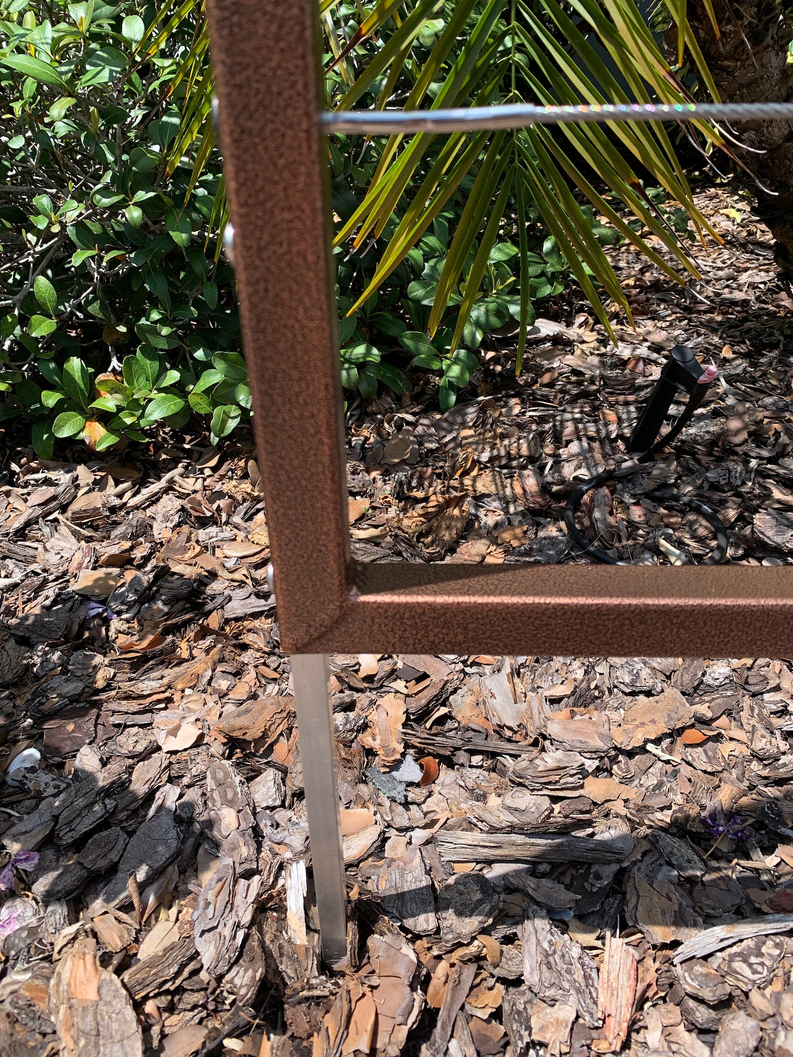 Horizontal Trellis, Stainless Steel Wire, Modern, Metal, Wall Mount or ...