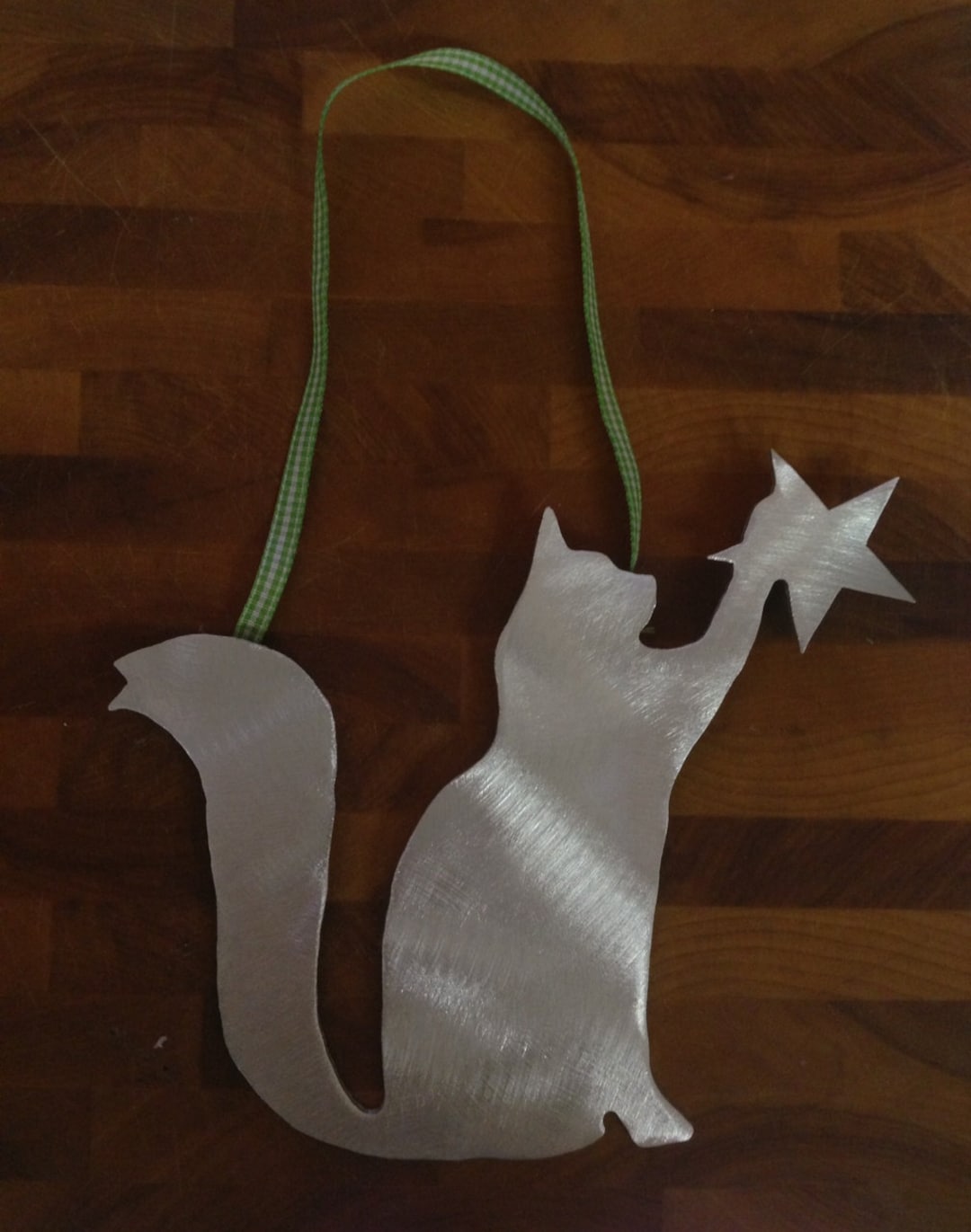 Kitty Cat, Holiday Ornament, Christmas Ornament, Handcrafted, Cat Lover ...