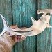 Hammerhead Shark, Tree Topper, Wall Hanging or Yard Stake, Handcrafted ...