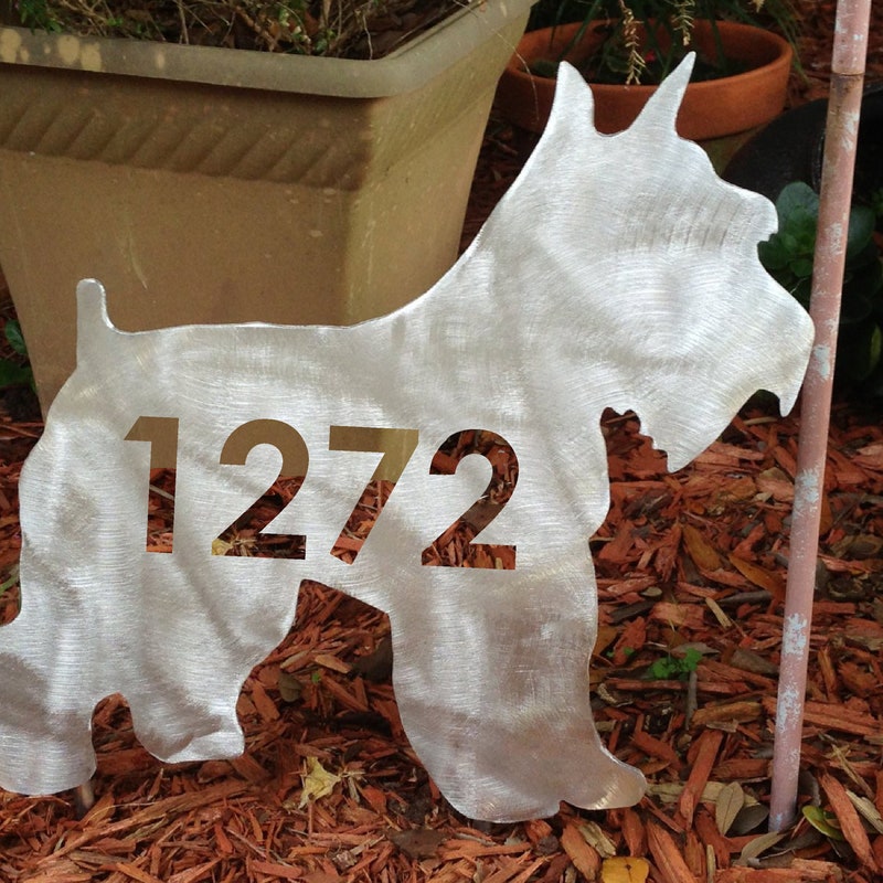 Schnauzer Sign - Etsy