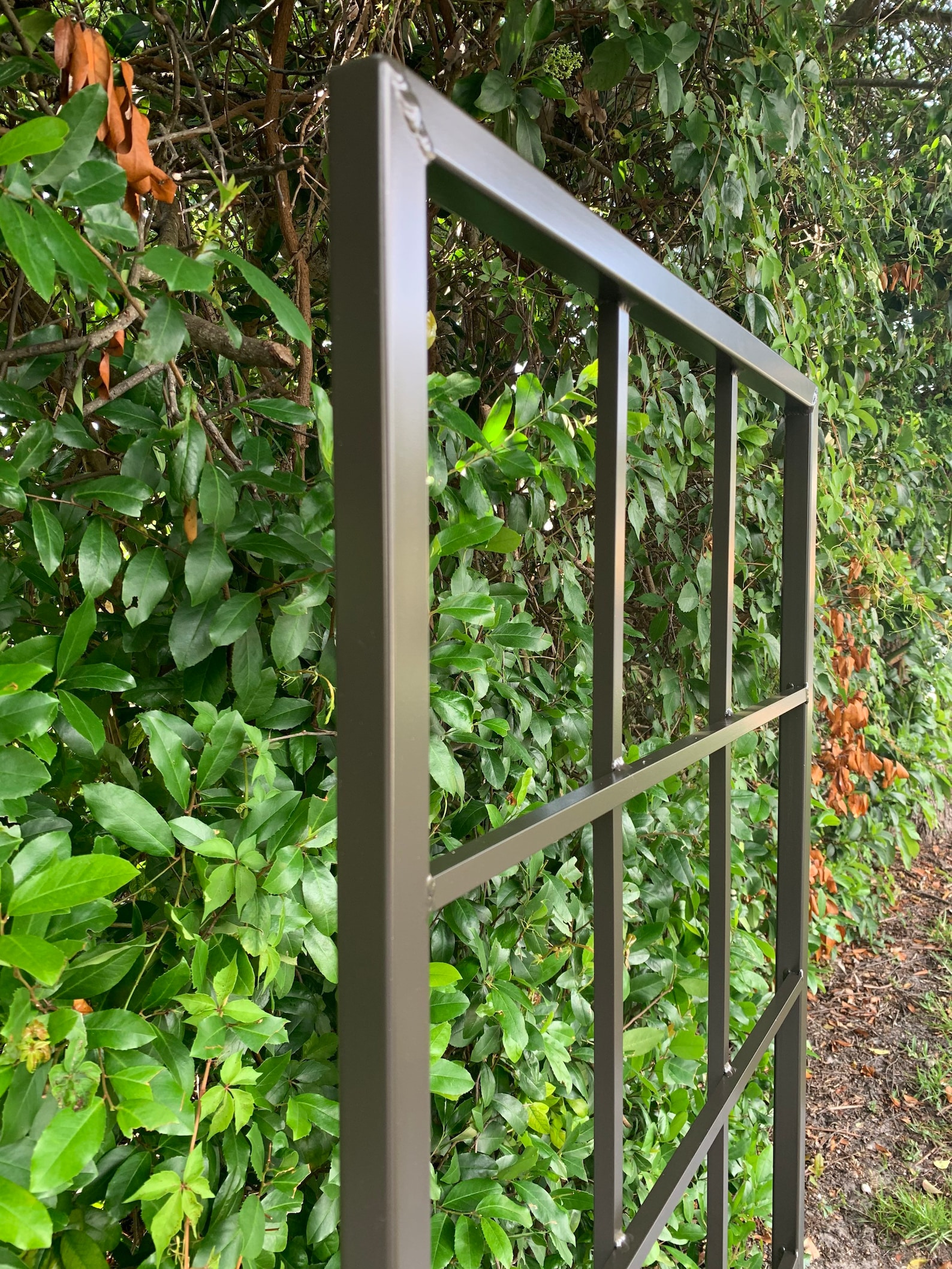 Classic Metal Garden Wall Mounted Trellis All Aluminum - Etsy