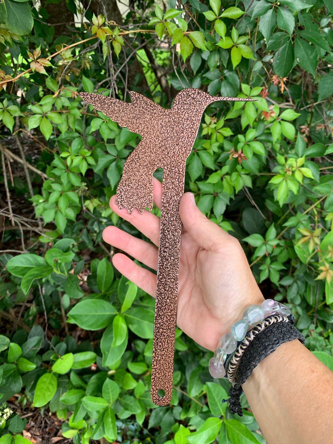 Copper Vein Finish, Metal Hummingbird Mailbox Flag | Aluminum | Will ...