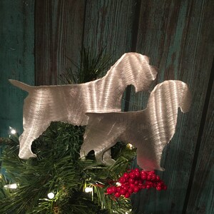 Get a 2 Dog Tree Topper, Wall or Shelf Art, or Yard Stake for 2 Dog ...