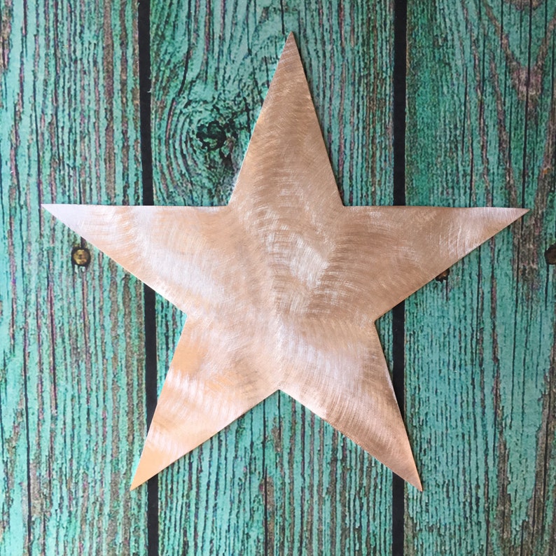 Star Handcrafted Simple Silver Winter Wonderland Metal - Etsy