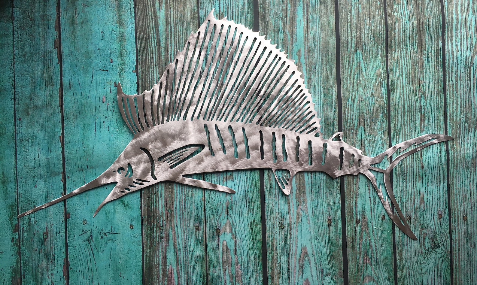 Sailfish Metal Wall Sculpture Art Wall Art for Home | Etsy