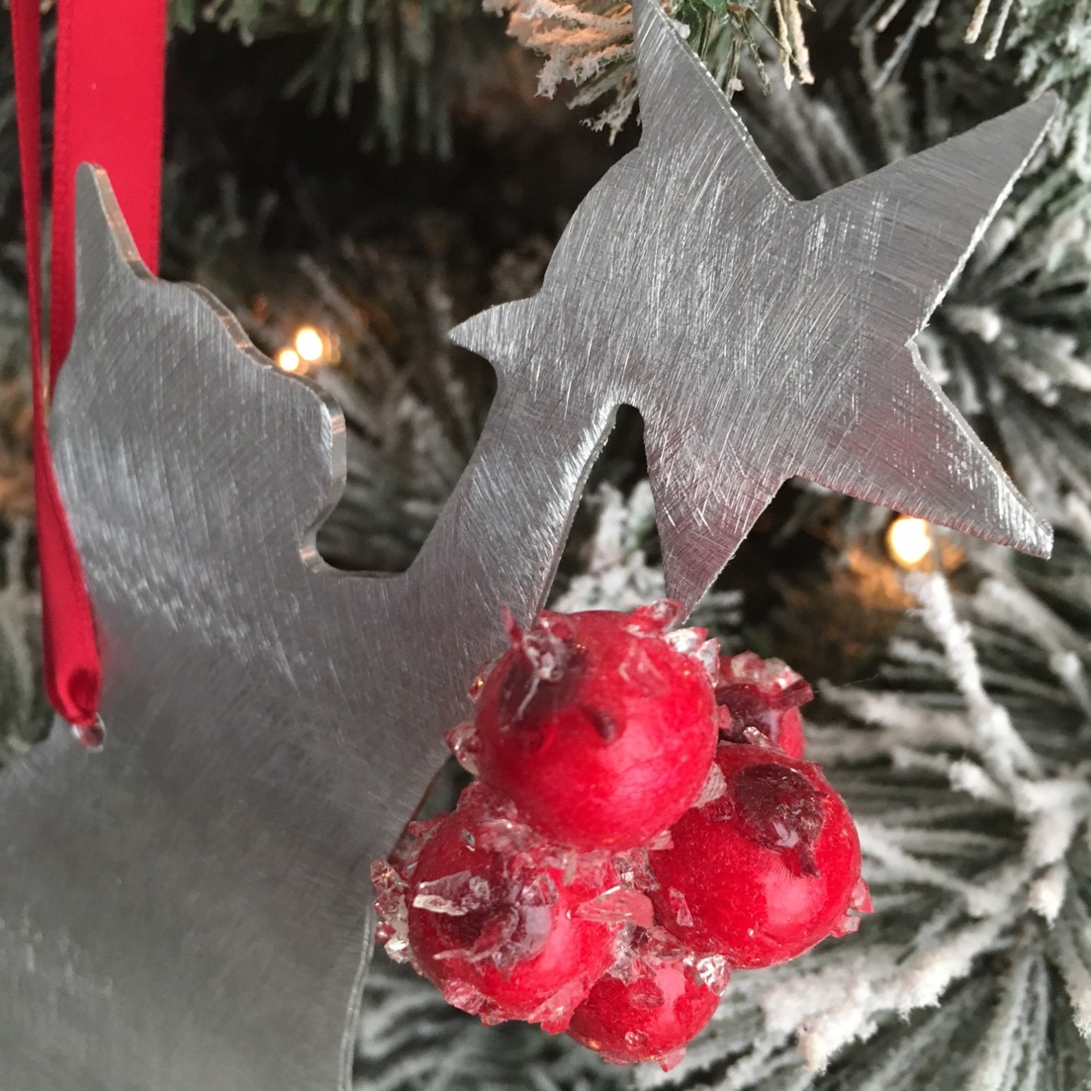 Kitty Cat Holiday Ornament Christmas Ornament Handcrafted - Etsy