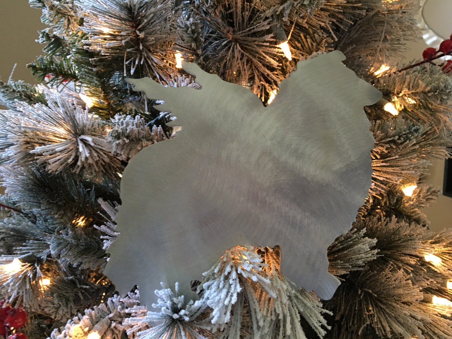 Rough Collie Angel Dog Tree Topper Holiday Decoration - Etsy