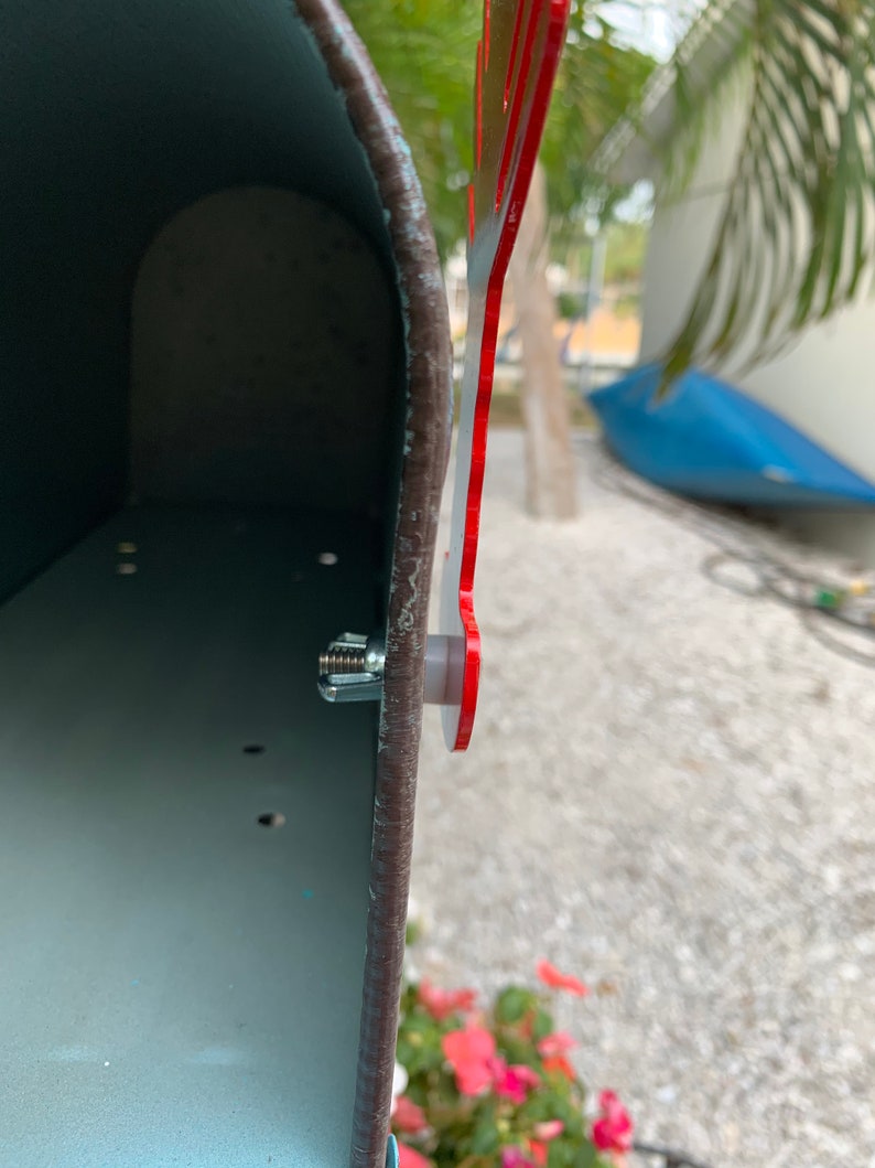 Lobster Mailbox Flag Metal Aluminum Powder Coated Red or | Etsy