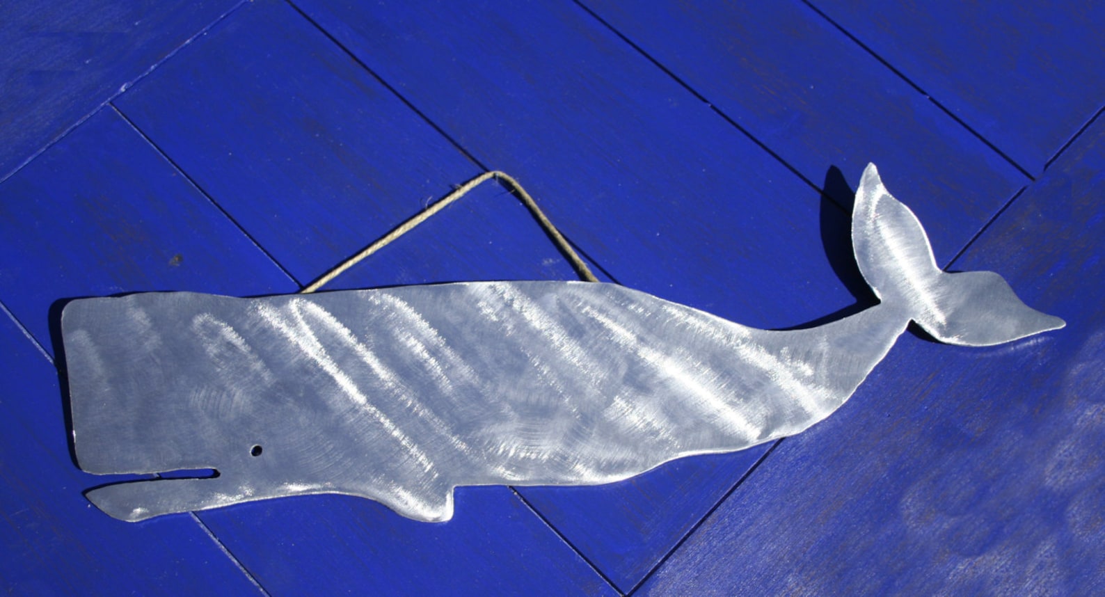 Nantucket Whale Metal Wall, Patio, Garden Art, Aluminum, Indoor or ...