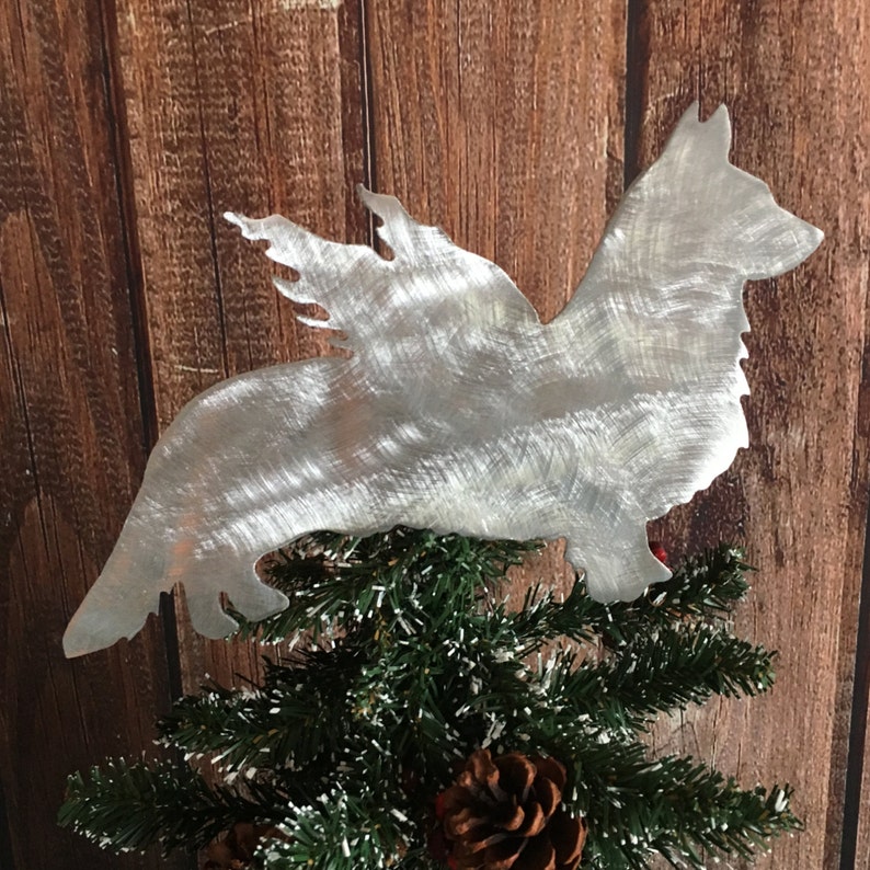 Cardigan Welsh Corgi Angel, Dog Christmas, Tree Topper, Wreath ...