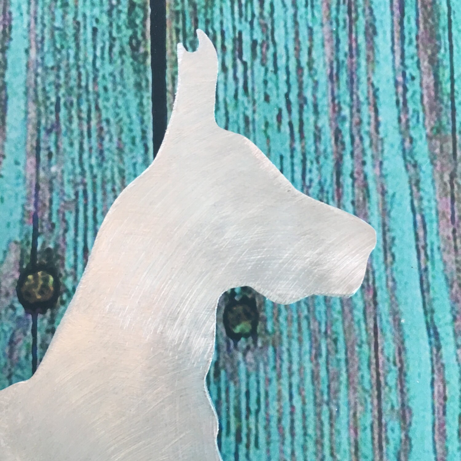 Great Dane Dog Tree Topper Holiday Decoration Aluminum | Etsy