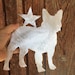 French Bulldog Star Dog Tree Topper, Holiday Decoration, Aluminum ...