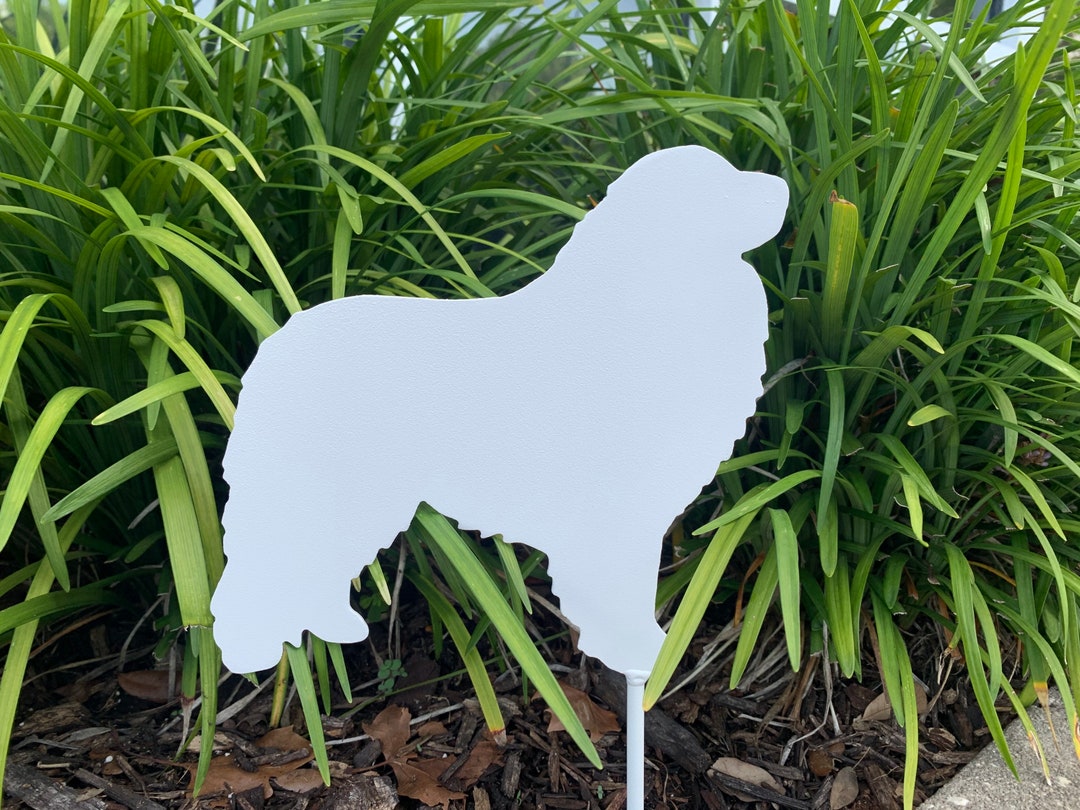 Great Pyrenees, Dog Silhouette of Metal, Christmas Tree Topper, Wall ...
