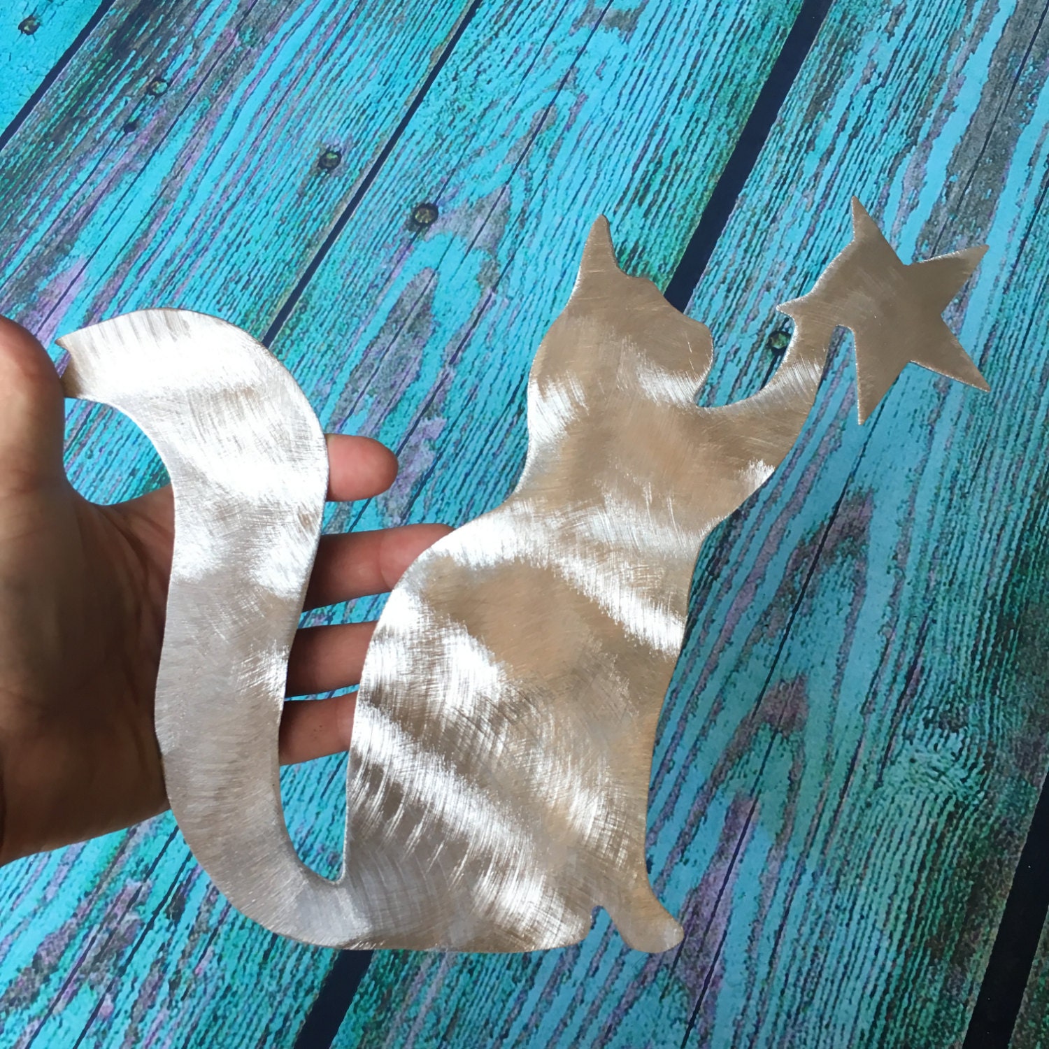 Kitty Kitty Cat Christmas Tree Topper Holiday Decoration | Etsy