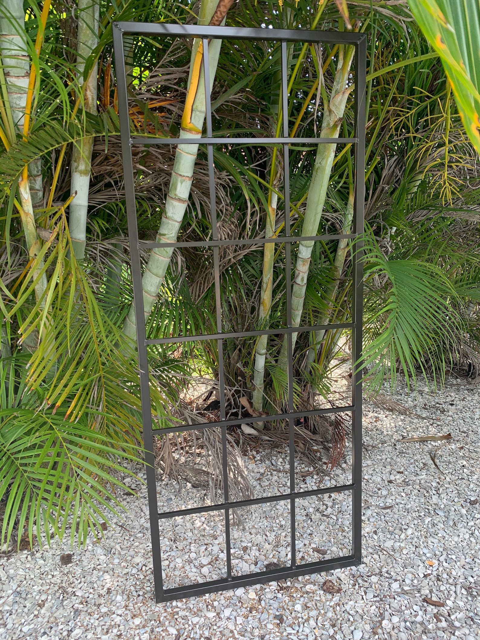 Classic Metal Garden Wall Mounted Trellis All Aluminum - Etsy