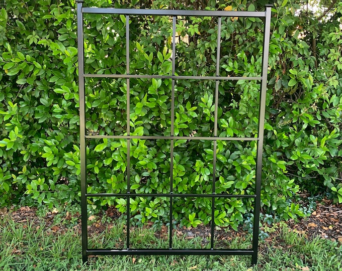 Classic Metal Garden Trellis Plant Trellis All Aluminum - Etsy